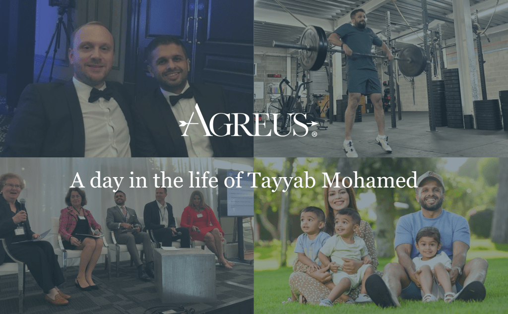 A day in the life of Tayyab Mohamed - Agreus